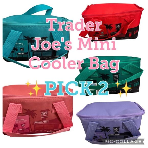 Trader Joe'S | Bags | Pick 2trader Joes Mini Insulated Cooler Bag First Come First Served | Poshmark